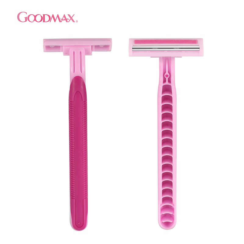 China Widely Use Disposable lady’s Twin Blade Shaving Razor SL-3006L ...